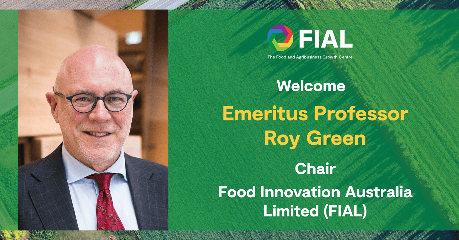 Change of Leadership for Food Innovation Australia Limited (FIAL ...